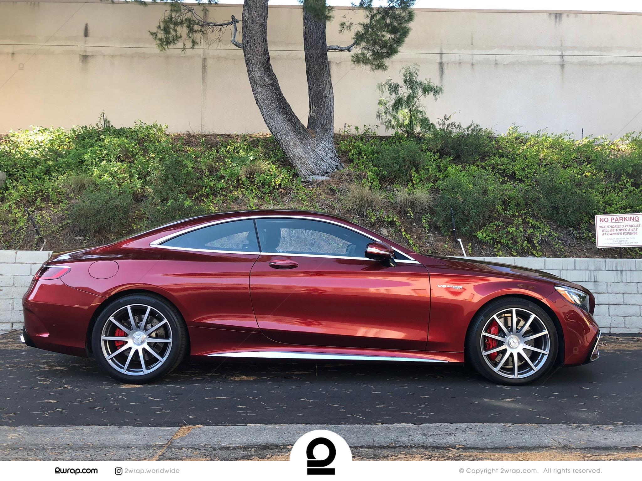 Mercedes Benz S63 AMG Wrap | 2wrap.com