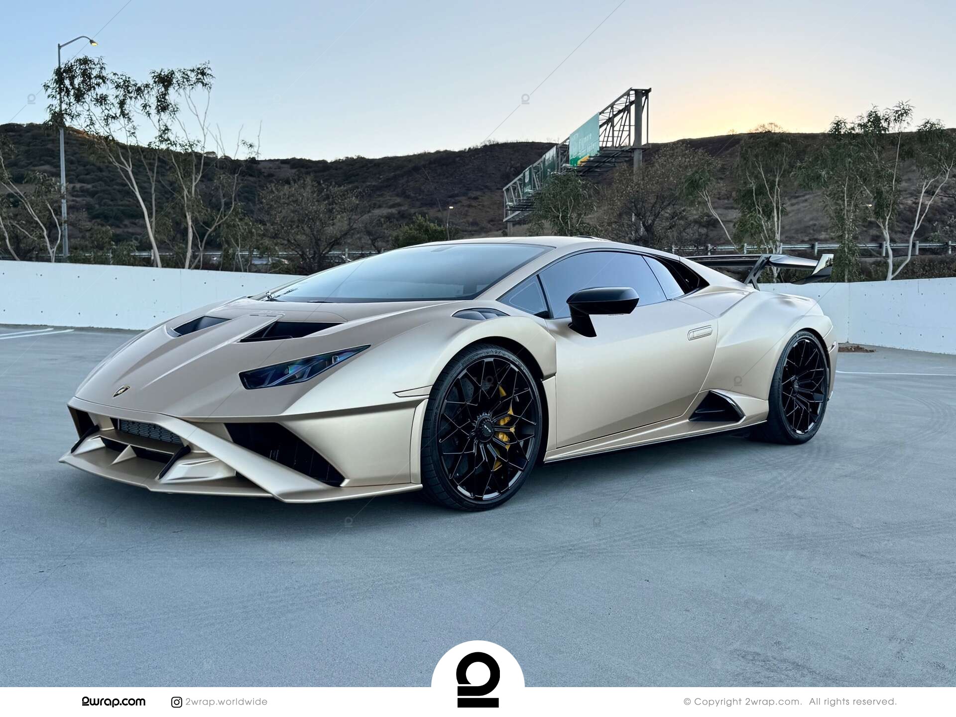Scott Disick Lambo STO | Custom Wraps | 2wrap